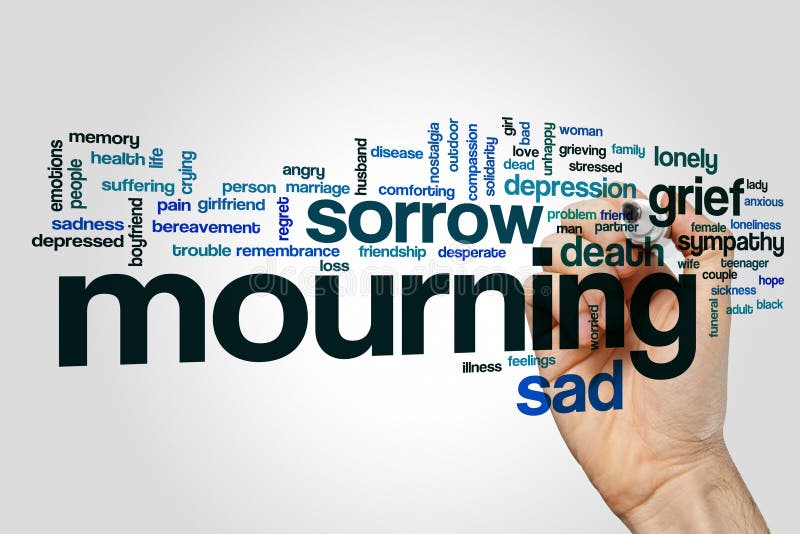 Mourning Word Cloud Stock Photos - Free & Royalty-Free Stock Photos ...