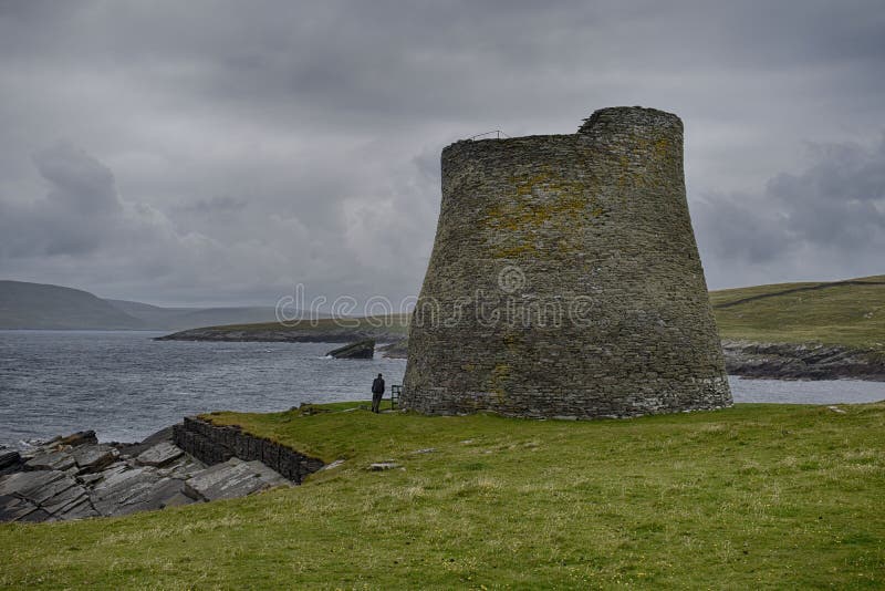 Mousa Broch is the Finest Preserved Example of an Iron Age Broch or ...