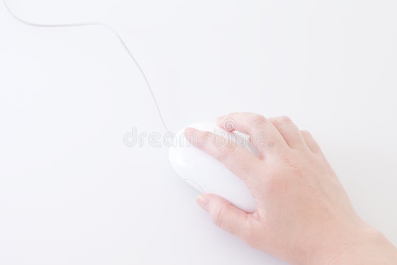 Hand Moving Mouse stock image. Image of move, work, hand - 95269
