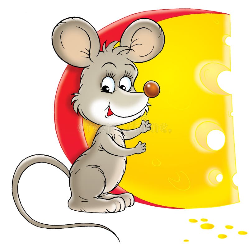 Grey Mouse (vector Clip-art) Stock Vector - Illustration of home, album ...