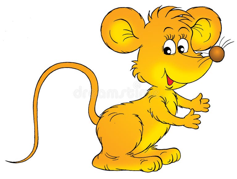 Mouse stock illustration. Illustration of grey, animated - 1892028