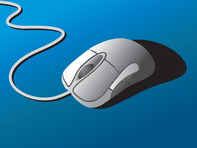 The Mouse stock illustration. Illustration of click, interactive - 243974