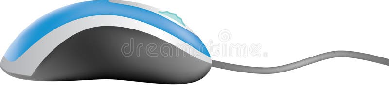 Mouse stock vector. Illustration of element, office, computer - 9401696