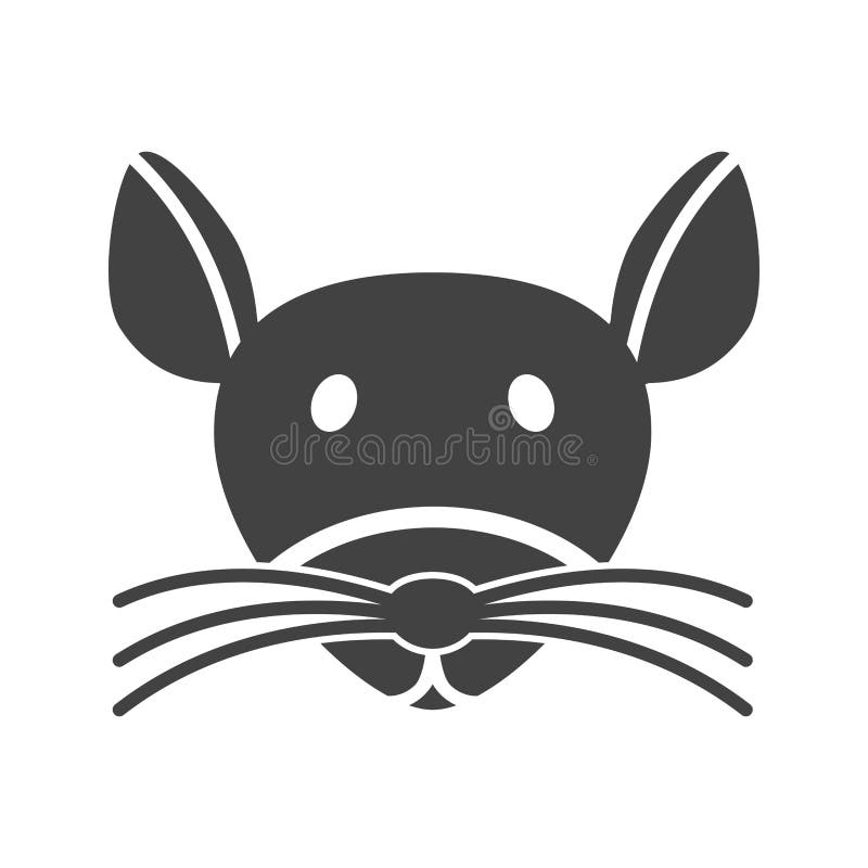 Mouse Face stock vector. Illustration of rodent, vector - 99420666