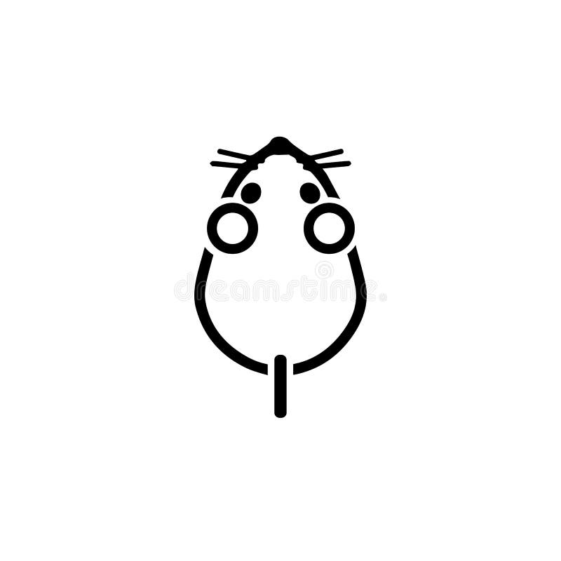 Mouse Animal Logo Icon Vector Stock Vector - Illustration of animal ...