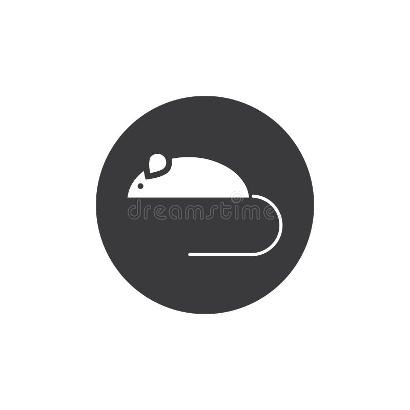 Mouse Animal Logo Icon Vector Stock Vector - Illustration of tail ...