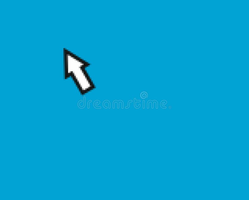 Mouse arrow pointer stock image. Image of computer, copy - 142119675