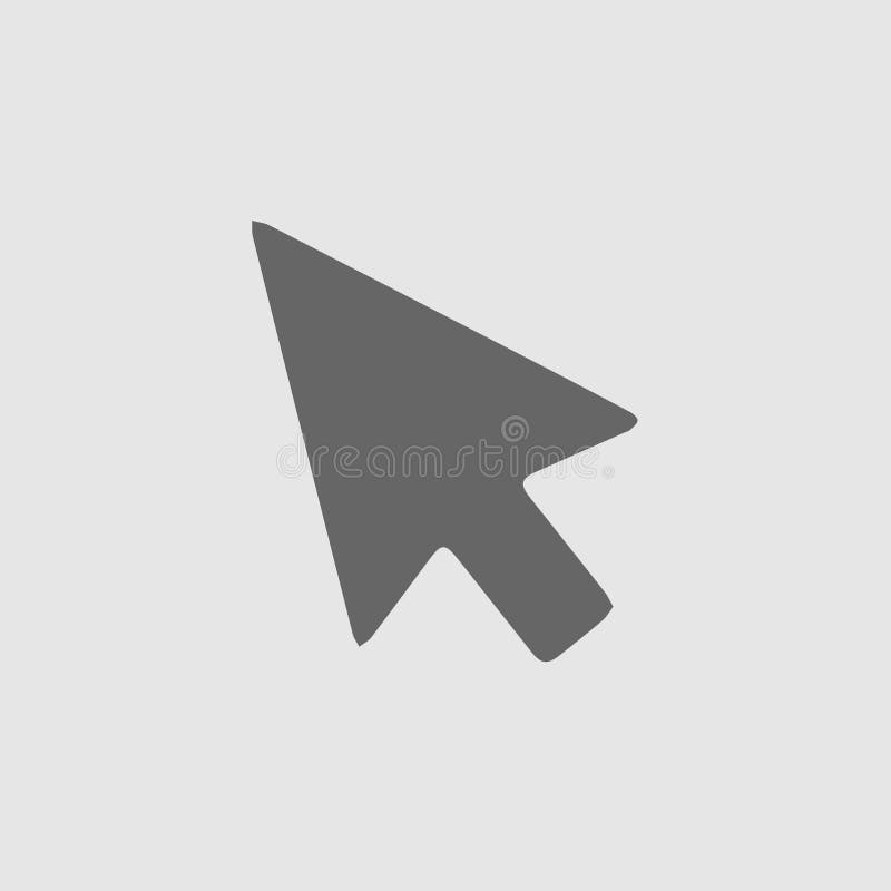 Mouse Arrow Vector Icon Eps 10. Stock Vector - Illustration of pointer ...