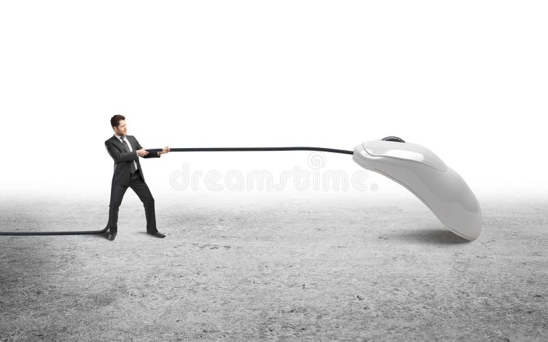 Businessman pulling rope stock image. Image of page, opening - 35999937