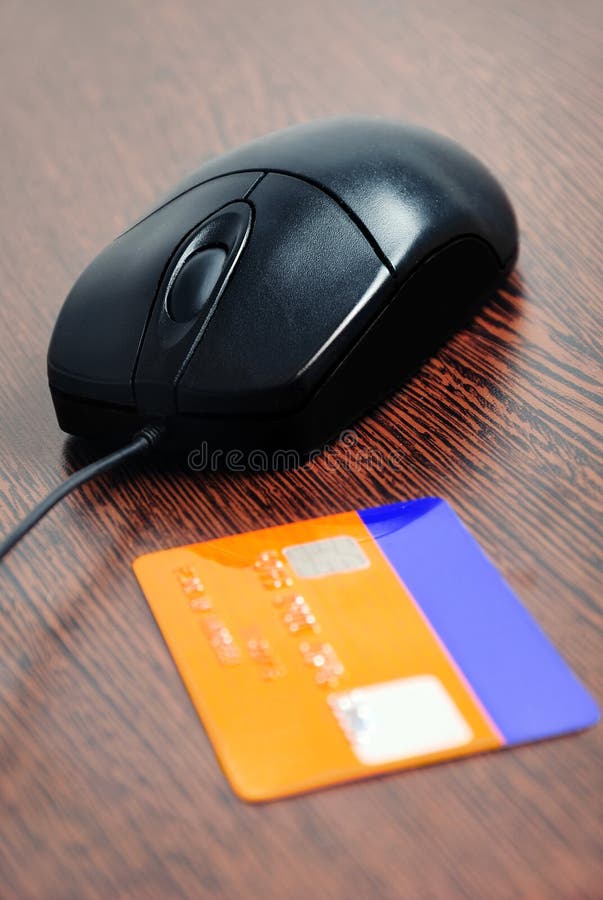 Mouse and card payment stock image. Image of activitymouse - 55912179