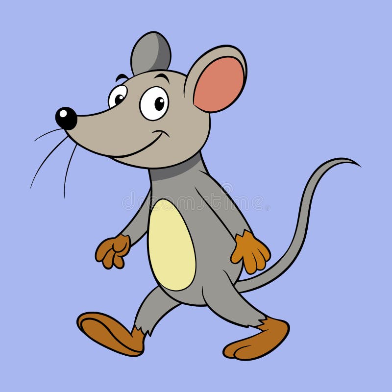 Mouse cartoon image stock illustration. Illustration of sticker - 352827453