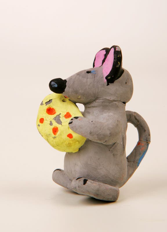 Mouse with cheese stock photo. Image of colour, russian - 4564922