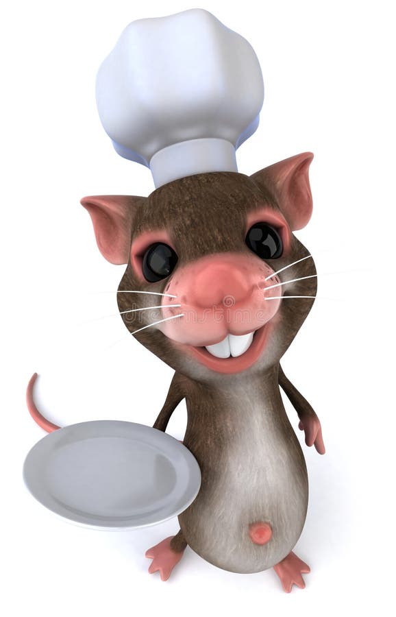 Mouse chef stock illustration. Illustration of furry - 24725283