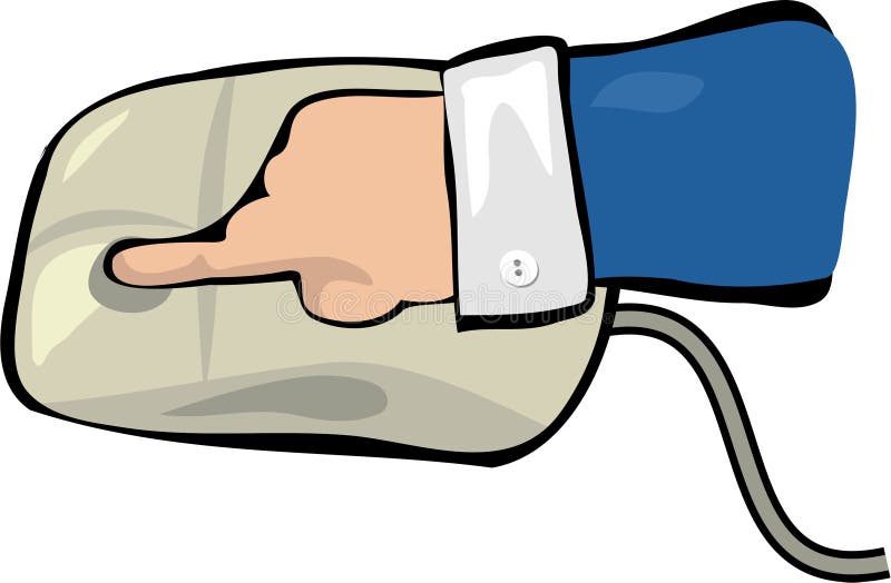 Mouse Click stock illustration. Illustration of click, illustrations ...