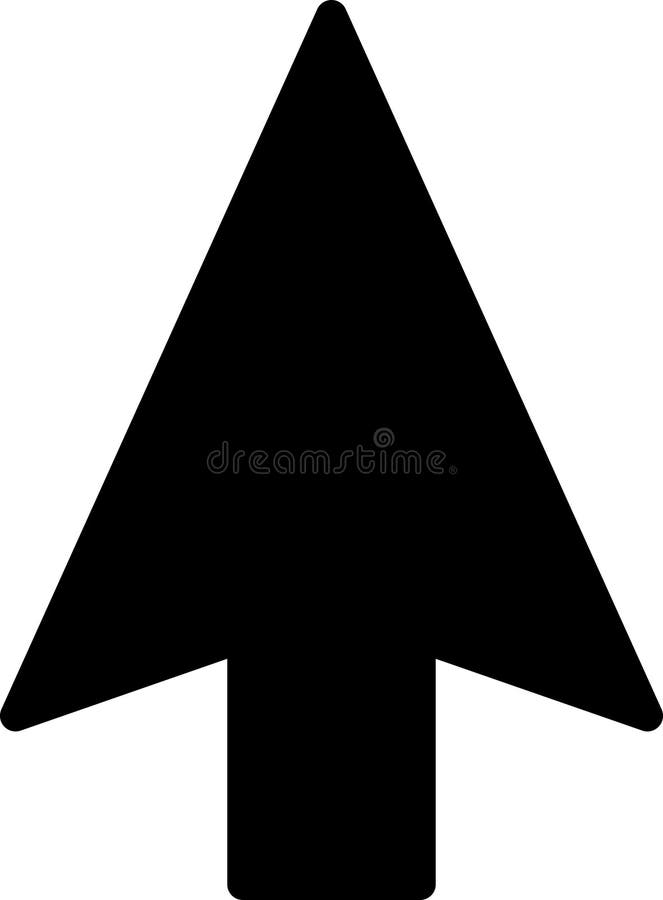 Mouse Click Cursor Icon. Hand Mouse Pointer Pictogram on Transparent ...