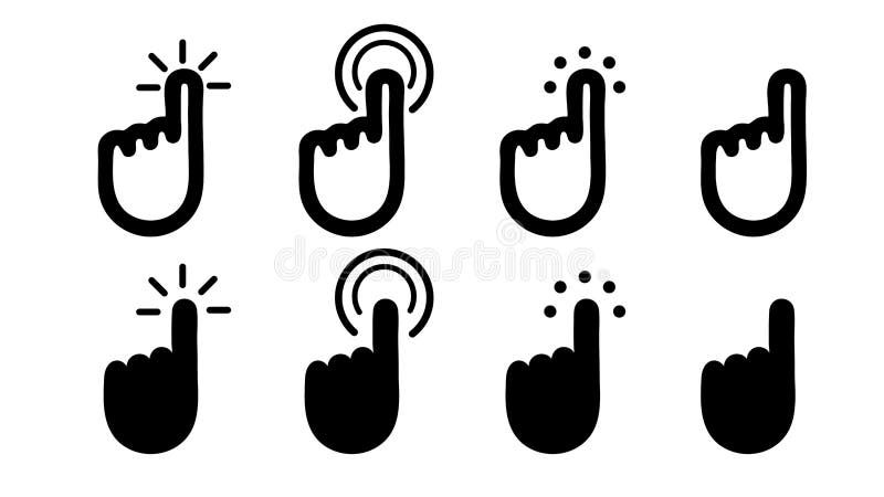 Mouse Click Cursor Set. Hand Cursor. Click Icon. Mouse Pointer Set ... Mouse Click Cursor Set. Hand Cursor. Click Icon. Mouse Pointer Set ...