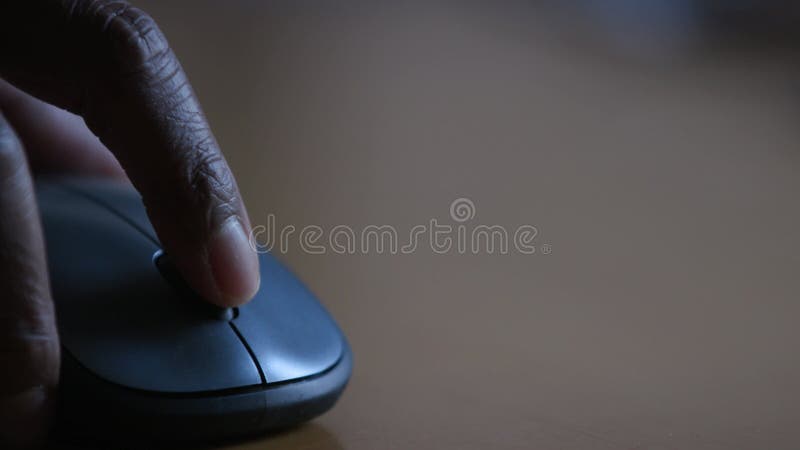 Mouse Clicking and Scrolling Stock Video - Video of drone, depression ...