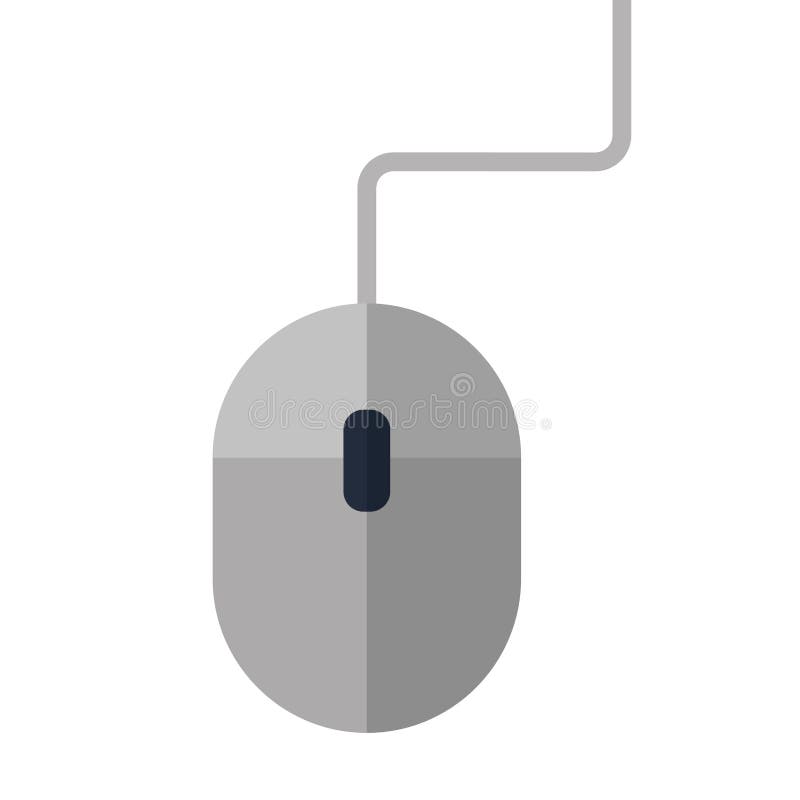 Mouse Computer Device Office Stock Vector - Illustration of button ...