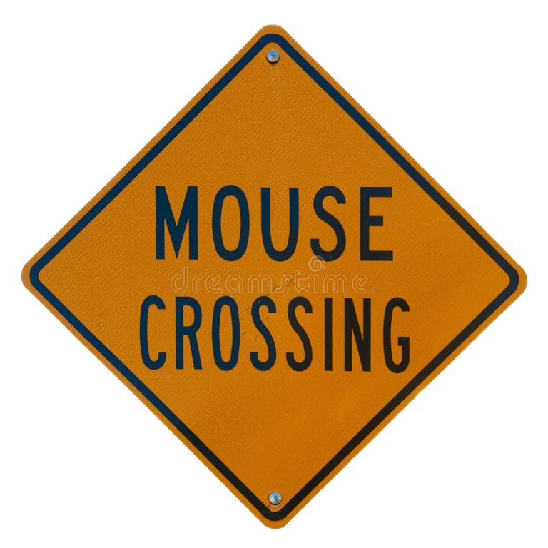 Mouse Crossing stock image. Image of white, rodent, mouse - 16529645