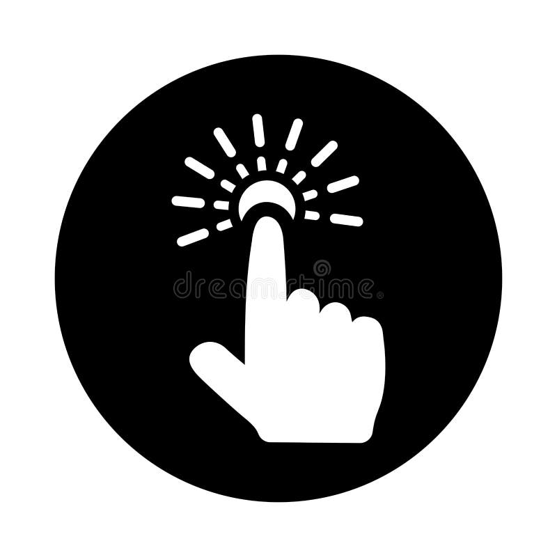 Mouse, Cursor, Click, Device Icon. Black Vector Sketch Stock ...