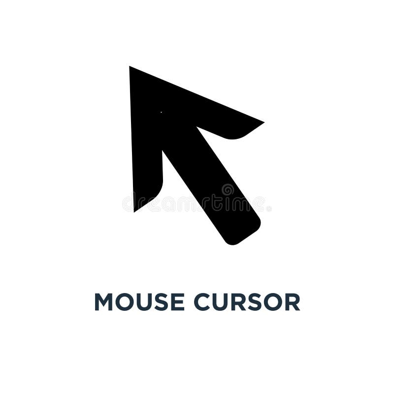Mouse Cursor Icon. Pointer Concept Symbol Design, Vector Illustr Stock ...