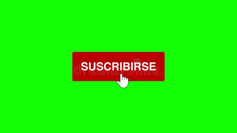 Mouse Cursor Moves and Clicks on Subscribe Button Stock Video - Video ...