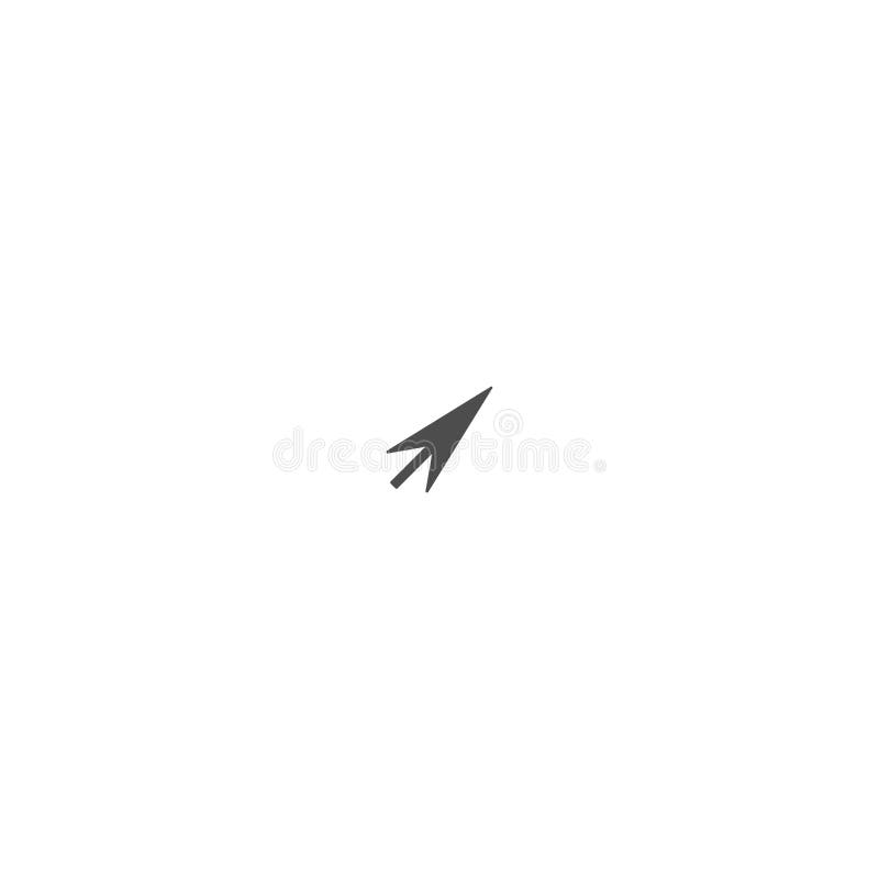Mouse Cursor, Pointer Icon Logo Vector Stock Vector - Illustration of ...