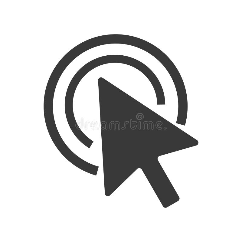 Mouse Cursor Icon Copy Vector Stock Vector - Illustration of sign ...