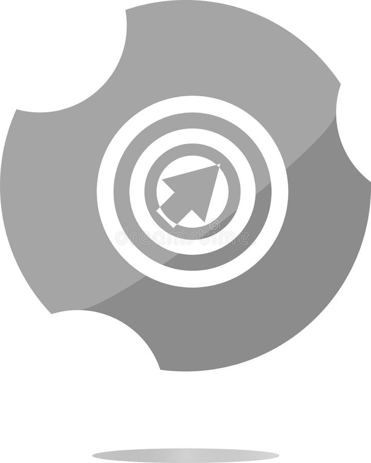 Mouse Cursor Sign Icon Pointer Symbol Stock Illustration