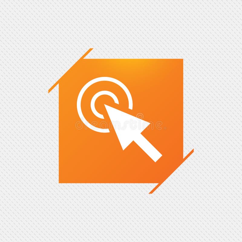 Mouse Cursor Sign Icon. Pointer Symbol Stock Illustration ...