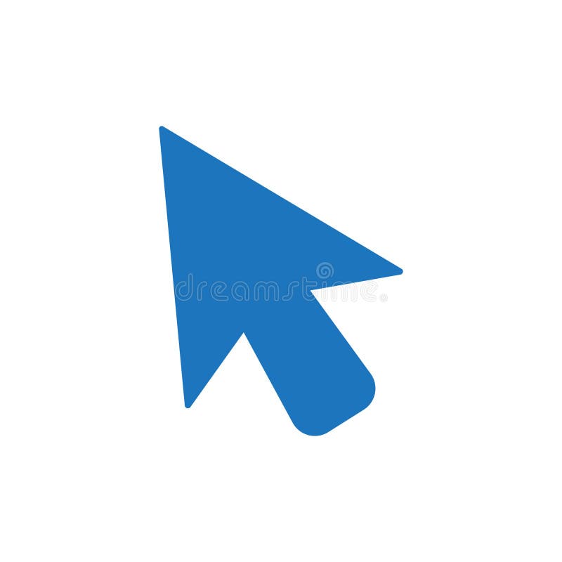 Mouse Cursor Symbol, Vector Arrow Click Pointer Illustration Isolated ... Mouse Cursor Symbol, Vector Arrow Click Pointer Illustration Isolated ...