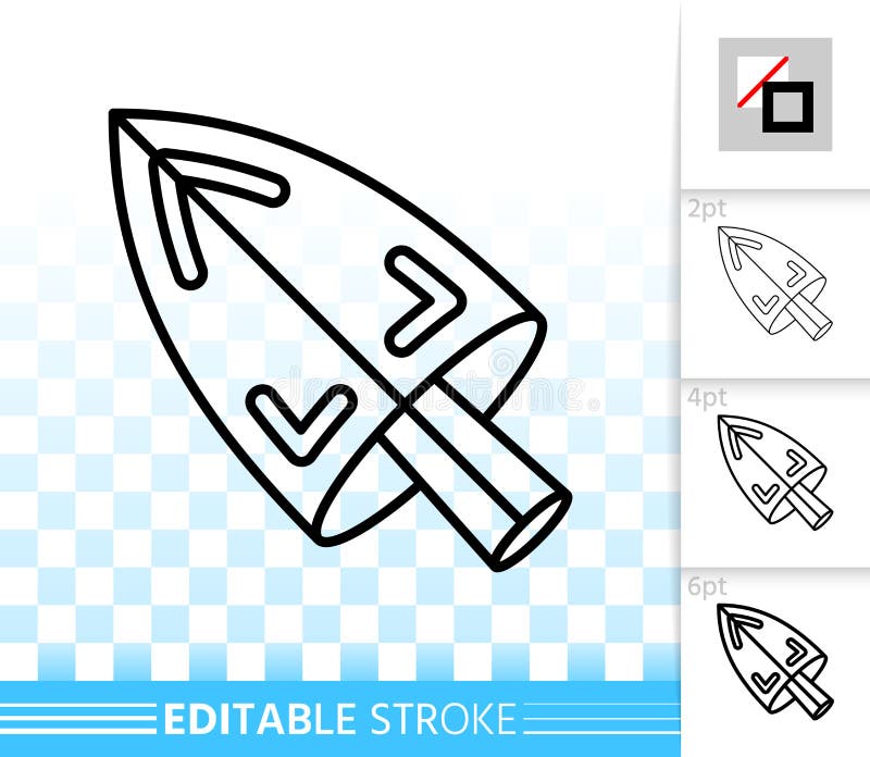 Mouse Cursor Simple Black Line Vector Icon Stock Vector - Illustration of graphic, line: 124628318