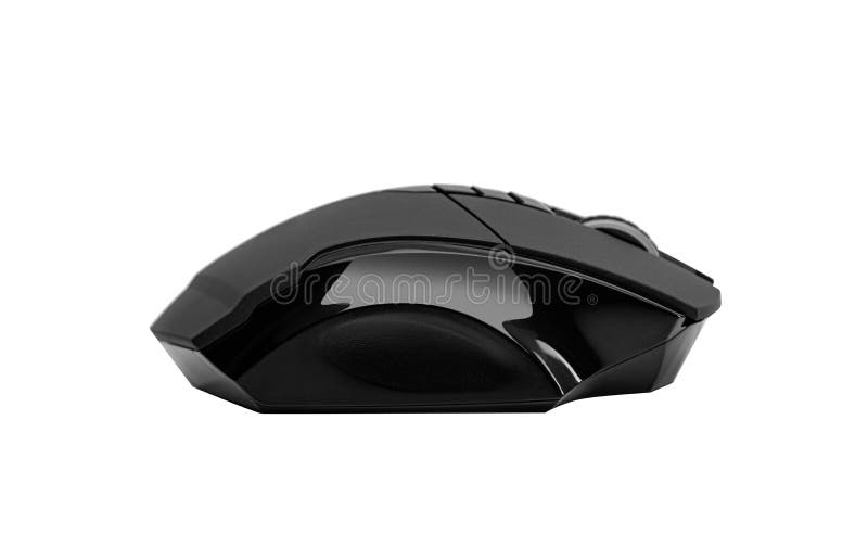 Mouse De Computador Aislado En El Fondo Blanco Foto de archivo - Imagen ...
