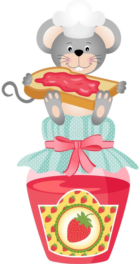 Mouse Eating Cheese Sandwich Stock Vector - Illustration of cheese ...