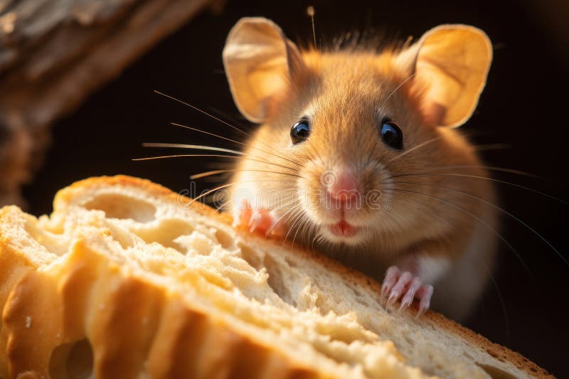 Eating a Piece of Lemon Cake Close Up Stock Illustration - Illustration ...