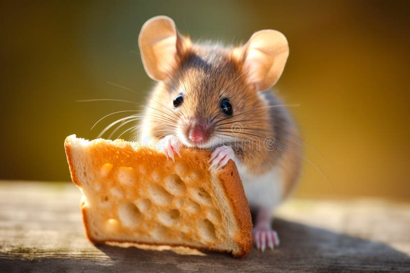 Eating a Piece of Lemon Cake Close Up Stock Illustration - Illustration ...