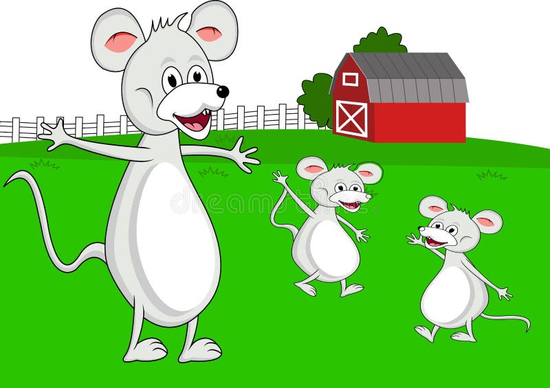 Mouse family cartoon stock vector. Illustration of laboratory - 22894194