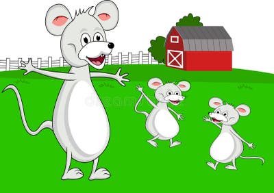 Mouse family cartoon stock vector. Illustration of laboratory - 22894194