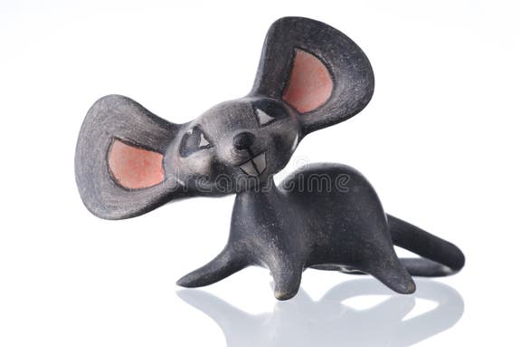 Mouse Figurine stock image. Image of figurine, innocent - 7126577