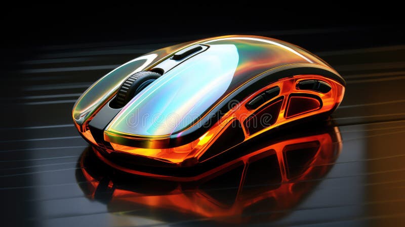 Mouse Glass Texture Computer Stock Illustration - Illustration of artistic, craftsmanship: 373180539