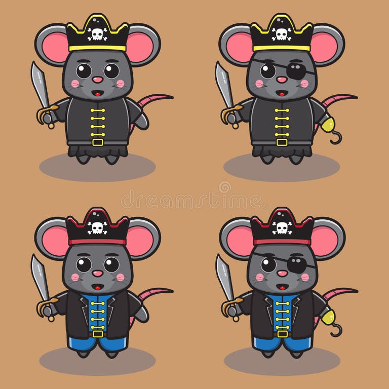 Captain Mouse Stock Illustrations – 127 Captain Mouse Stock ...