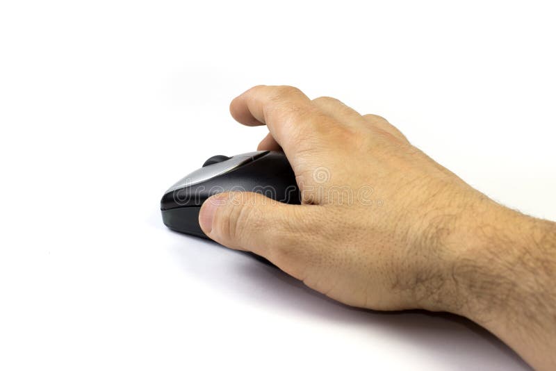 Mouse Hand stock photo. Image of aiming, device, human - 50869016