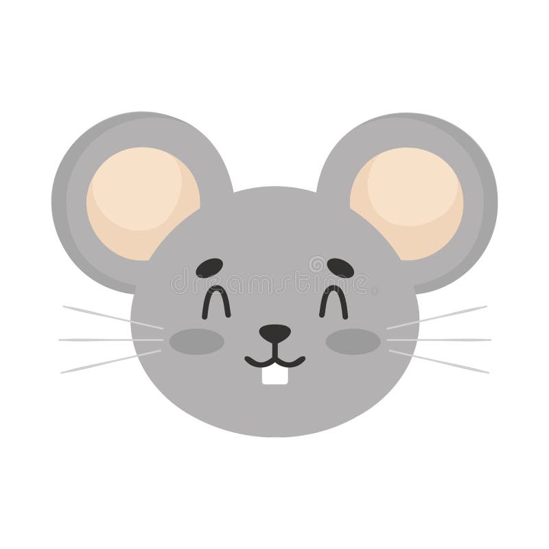 Mouse head animal stock vector. Illustration of wild - 273199905