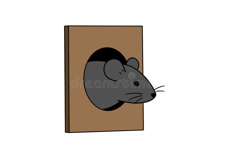 Mouse Hole Drawing Stock Illustrations – 542 Mouse Hole Drawing Stock ...