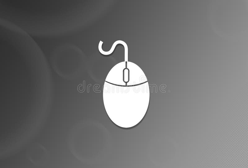 Mouse icon stock illustration. Illustration of point - 262112287