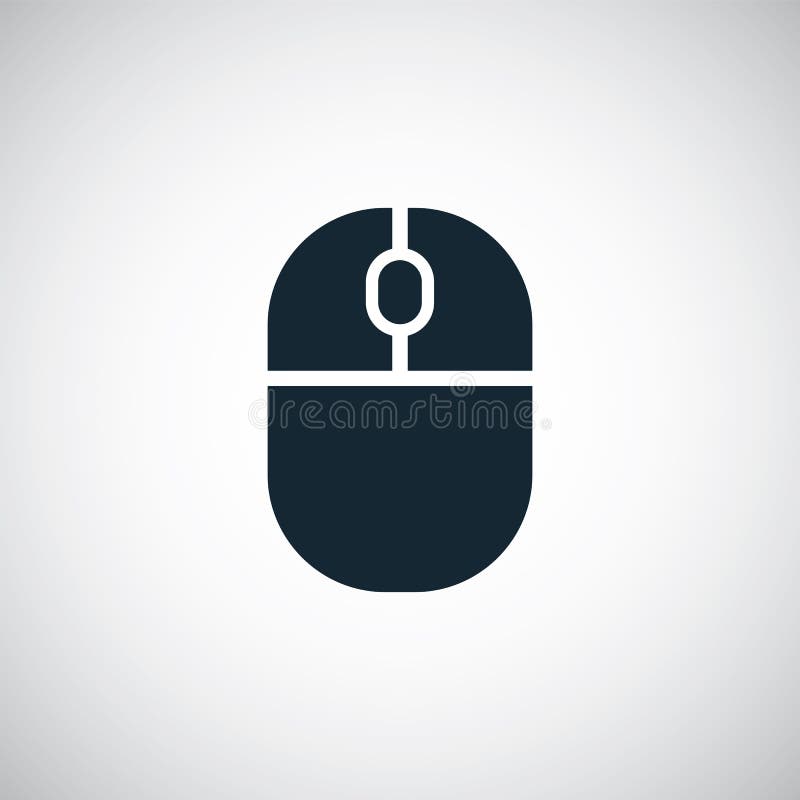 Mouse Icon White Background Stock Illustrations – 37,494 Mouse Icon ...