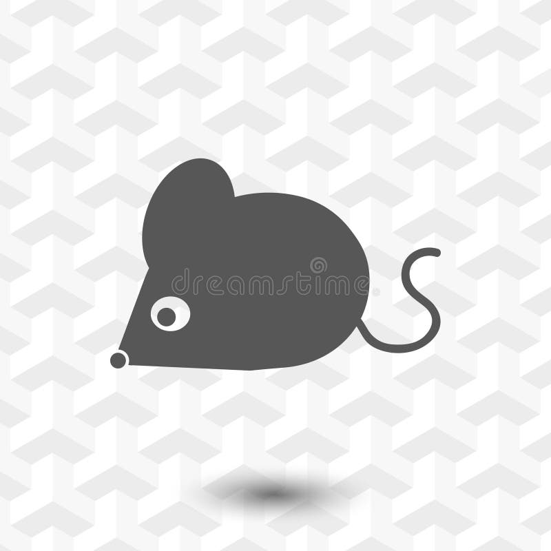 Mouse Icon Stock Vector Illustration Flat Design Stock Vector ...