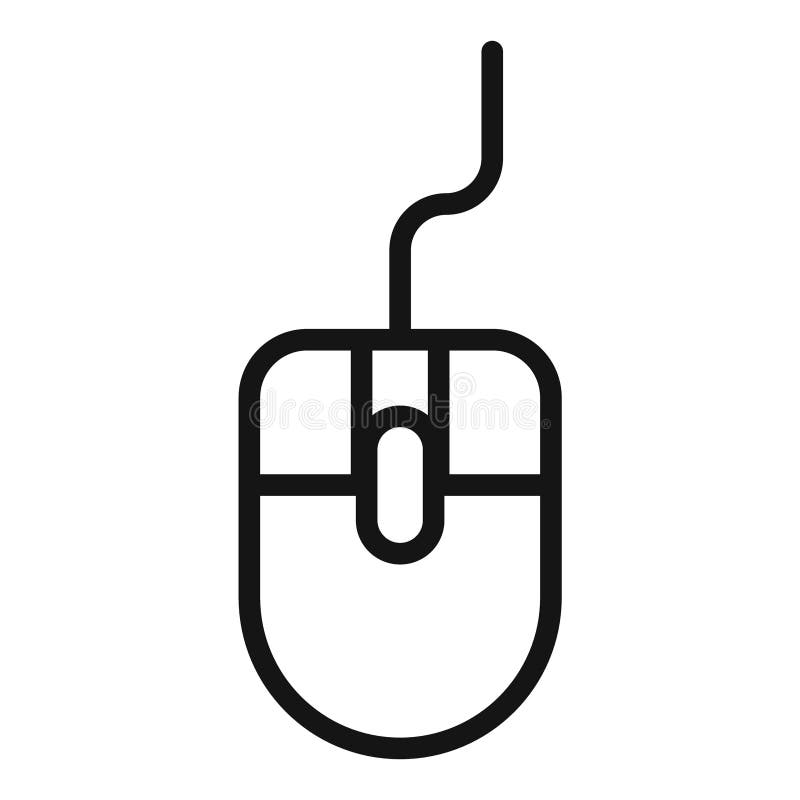 Wireless Mouse Icon Perfect for Tech Accessories Stock Vector ...
