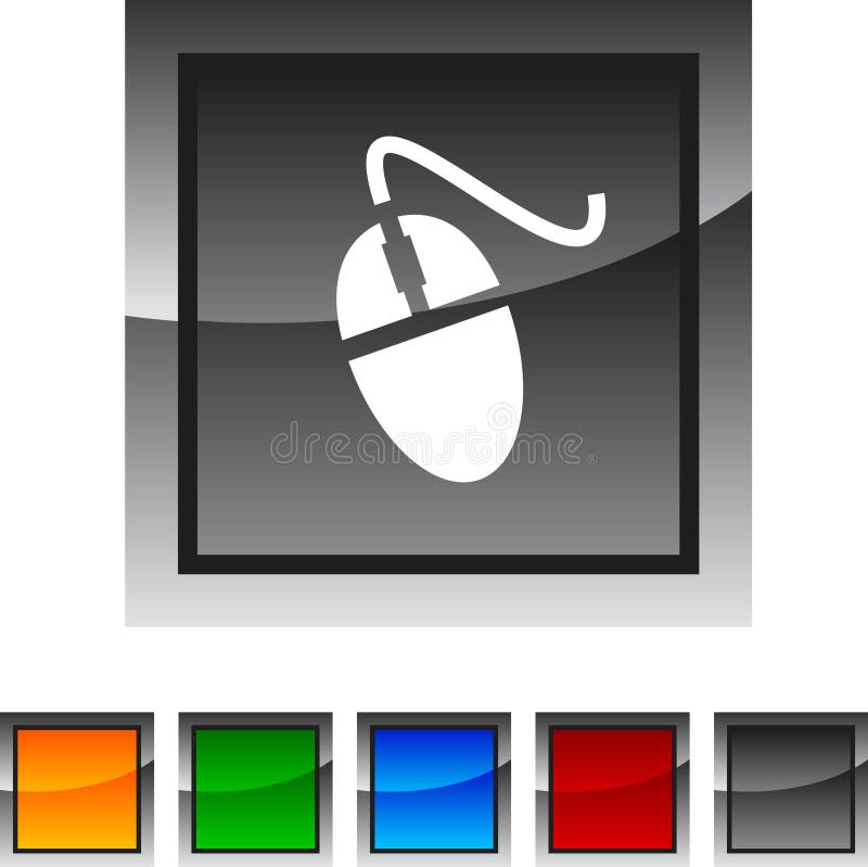 Mouse icons. stock vector. Illustration of blue, pointer - 11654666
