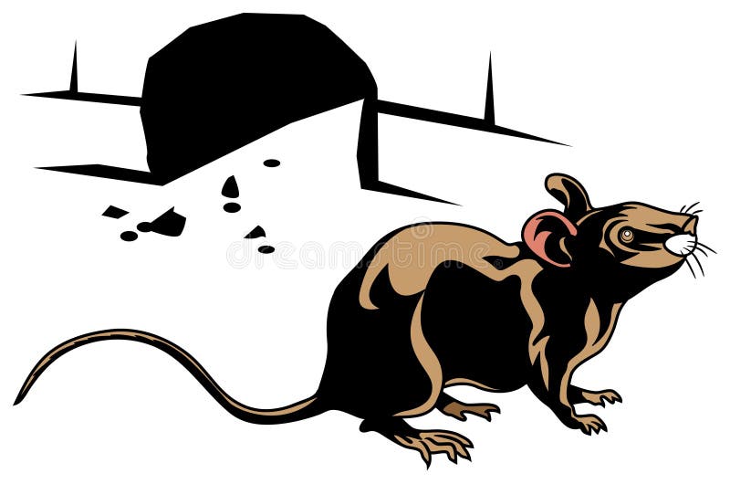 Mouse Wall Hole Stock Illustrations – 152 Mouse Wall Hole Stock ...